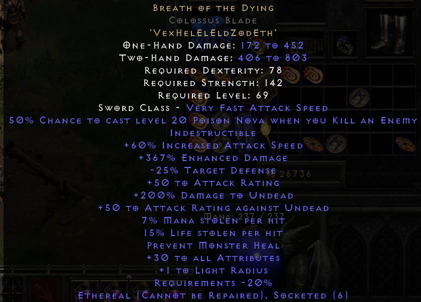 Selling 2x Eth Botd - Topic - d2jsp