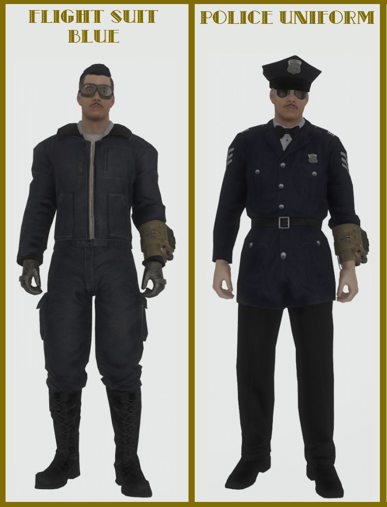 Retro Fashion Overhaul - Suits - Coats - Hats - Uniforms - at Fallout 4 ...