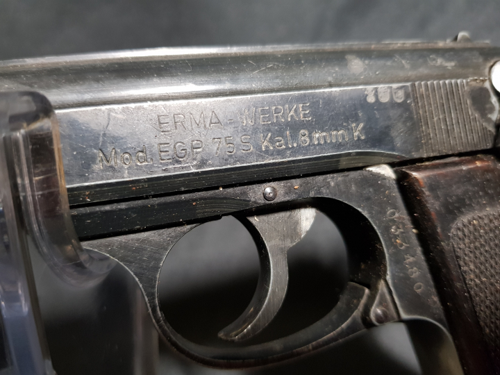 Erma-Werke EGP 75 S SRS-Pistole 8mmPAK - eGun