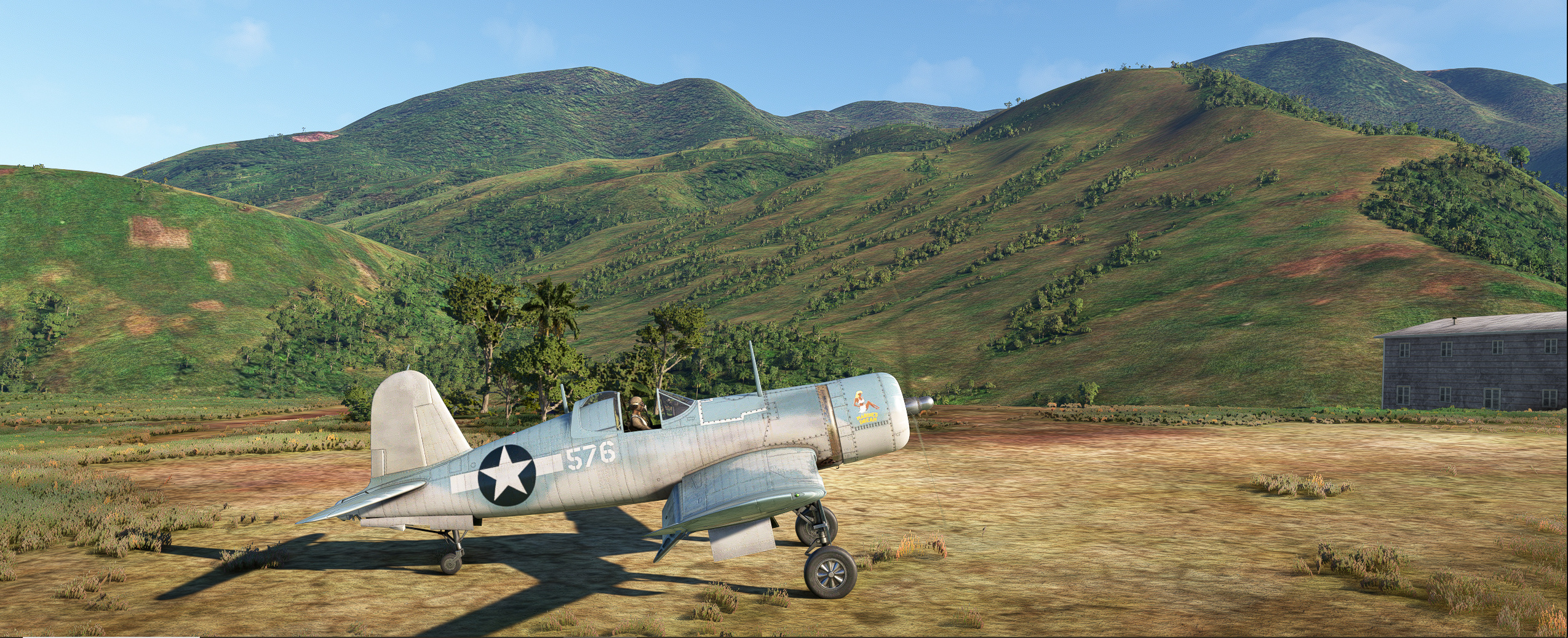 A Corsair in PNG - The AVSIM Screen Shots Forum - The AVSIM Community