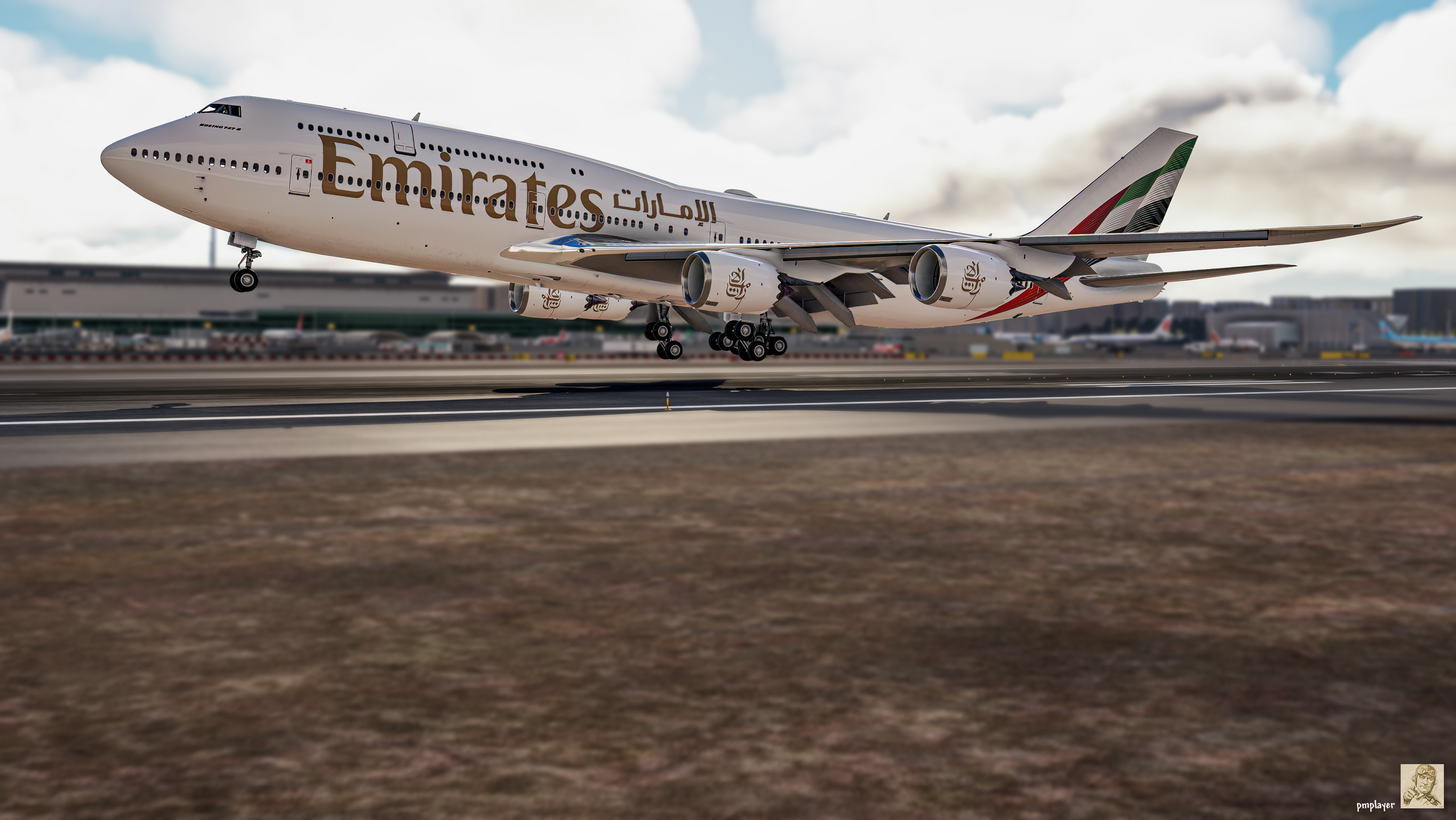 747-8 Emirates LFPG-OMDB - The AVSIM Screen Shots Forum - The AVSIM ...