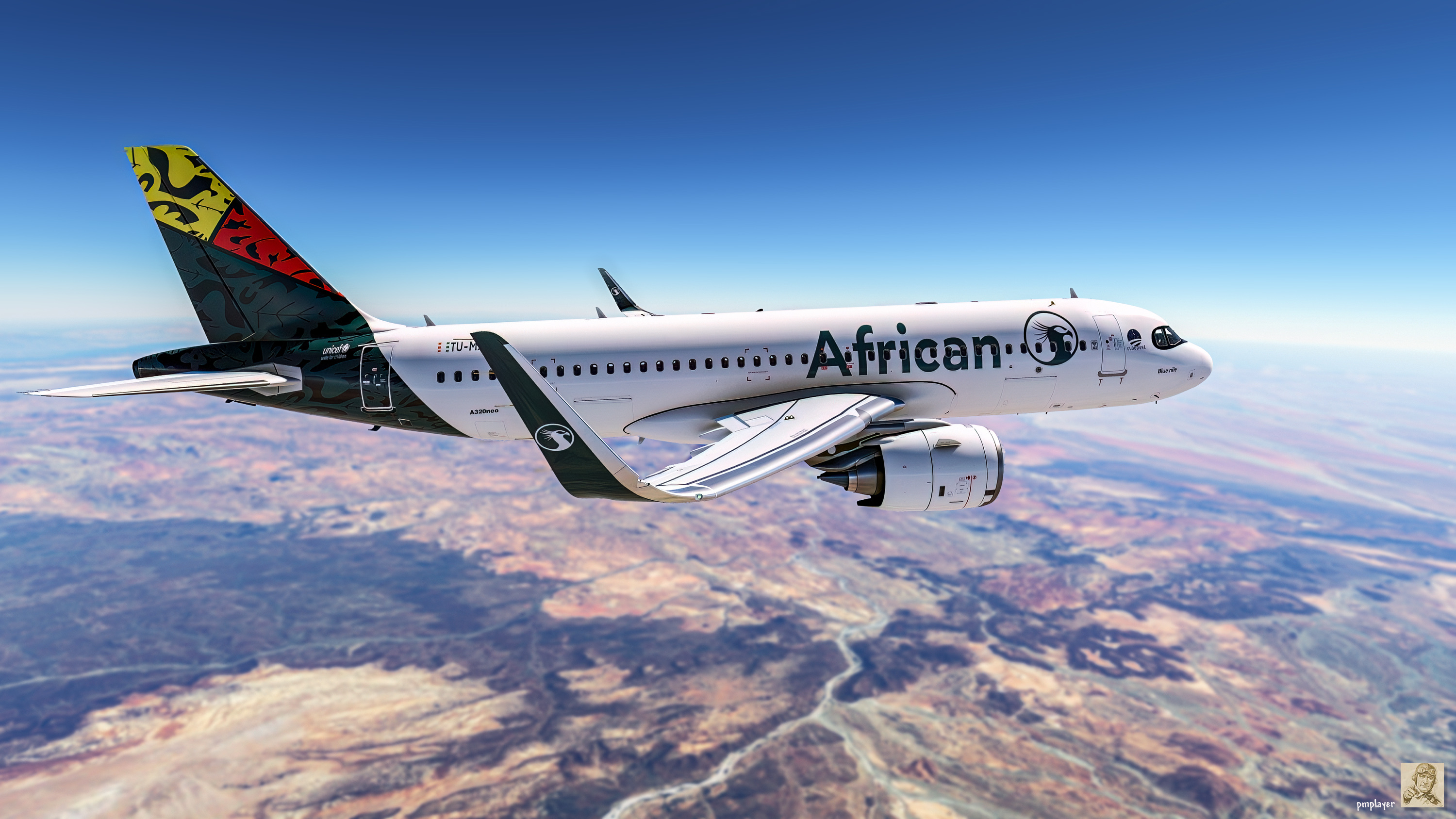 A320 over Africa - The AVSIM Screen Shots Forum - The AVSIM Community