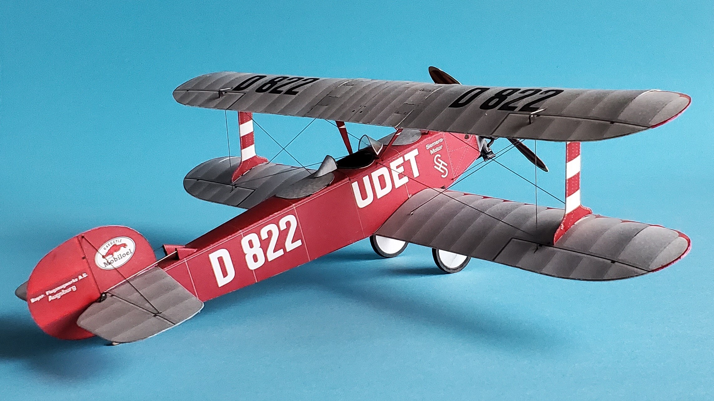Udet U-12 Flamingo 1/33 paper model - Ready for Inspection - Aircraft ...