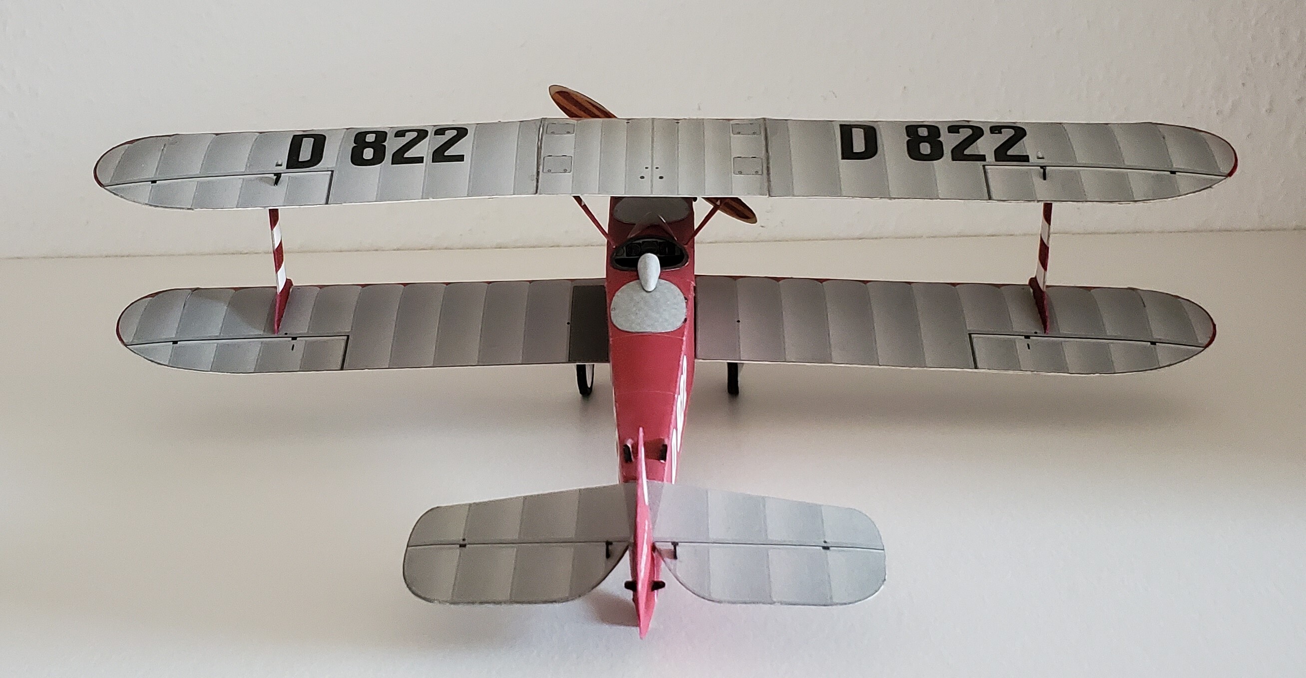 Udet U-12 Flamingo 1/33 paper model - Ready for Inspection - Aircraft ...