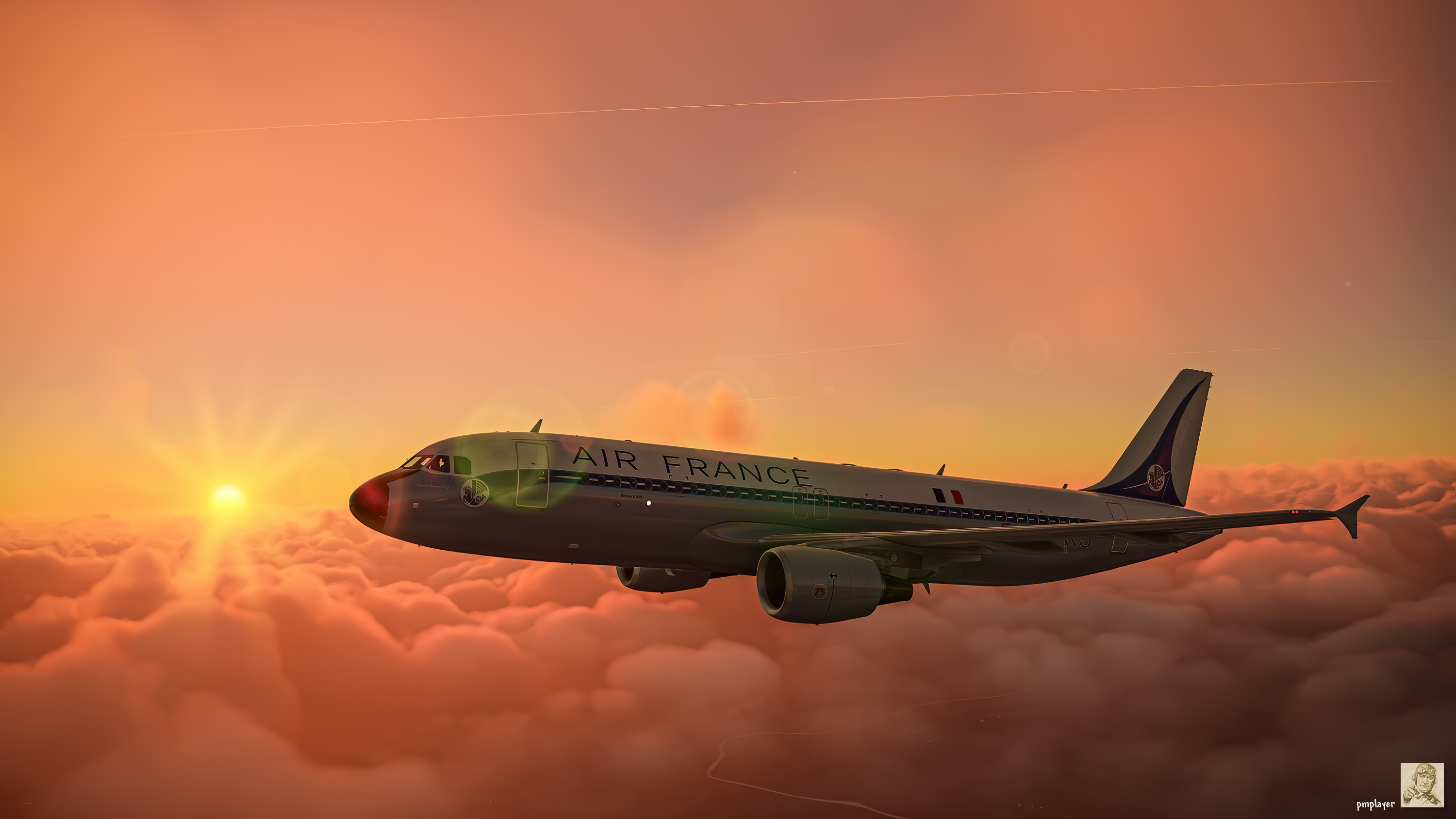 A320 old Air France - Sunrise - The AVSIM Screen Shots Forum - The ...